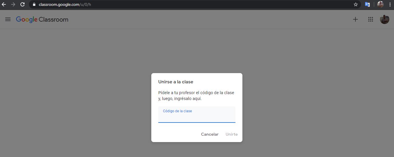 Classroom para Estudiantes